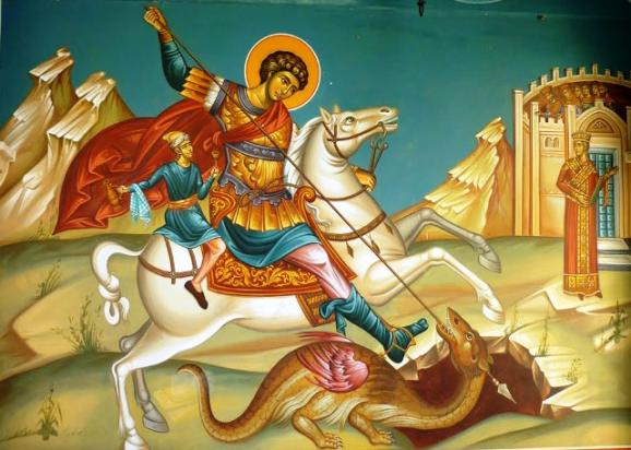 23 Απριλίου Εορτή: Άγιος Γεώργιος ο Μεγαλομάρτυρας και Τροπαιοφόρος ...